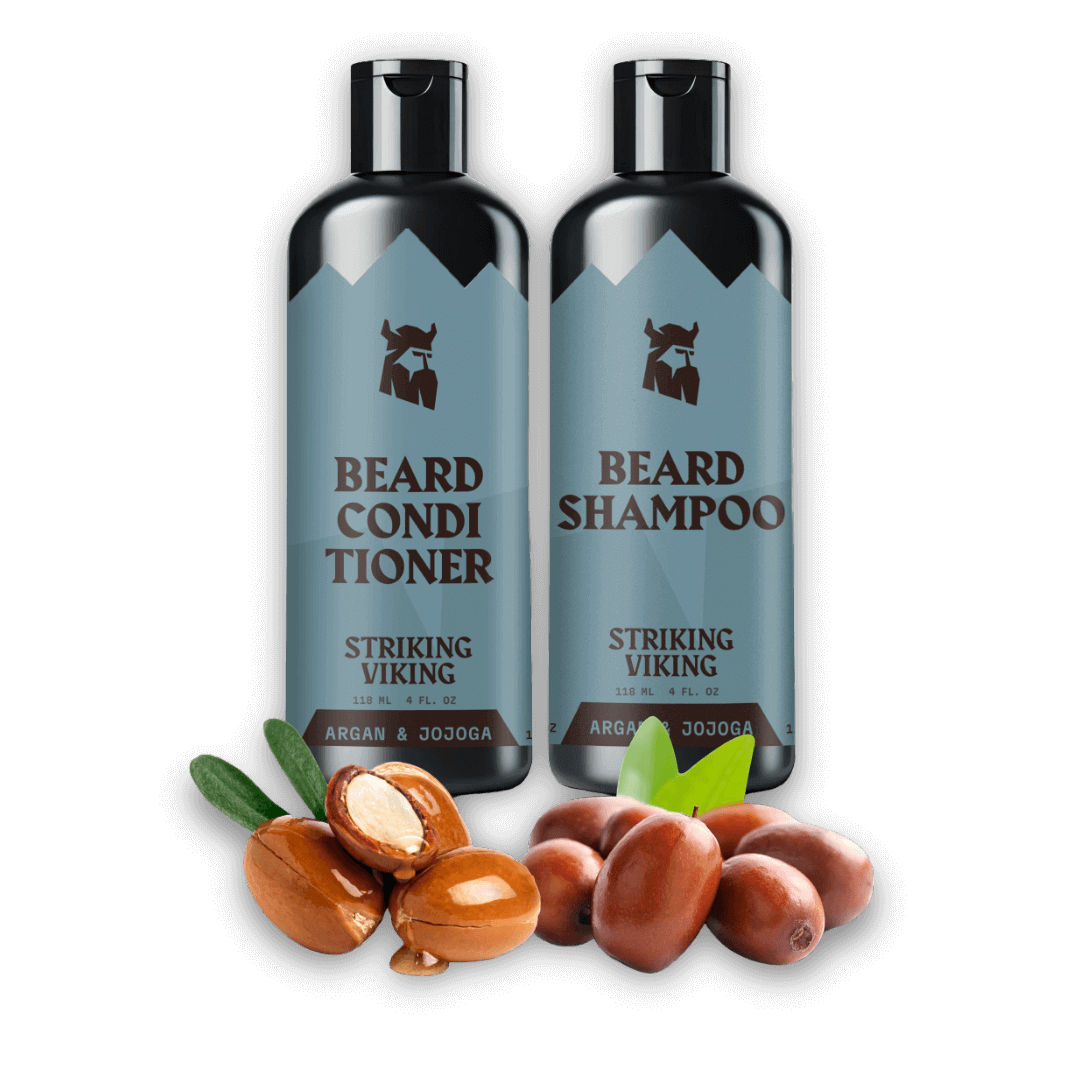Beard Shampoo & Conditioner Cologne - Argan & Jojoba Oil – Charlemagne ...
